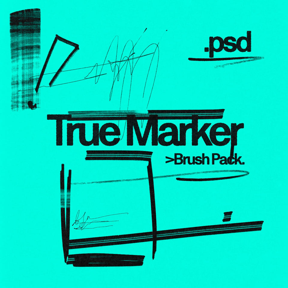 True Marker Brush Pack – design syndrome