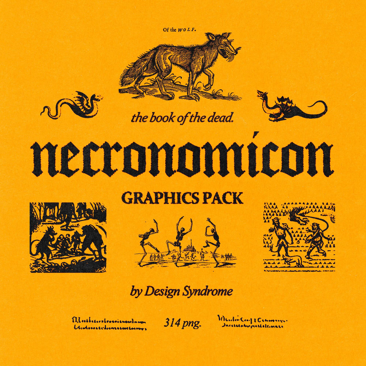 Necronomicon Graphics Pack – design syndrome
