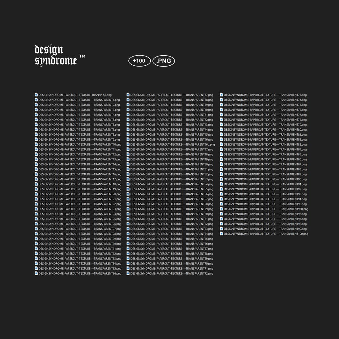 Papercut Texture Pack – design syndrome