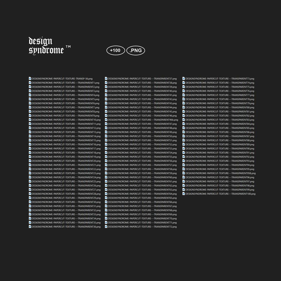 Papercut Texture Pack – design syndrome